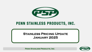 Stainless Pricing Updates - Penn Stainless